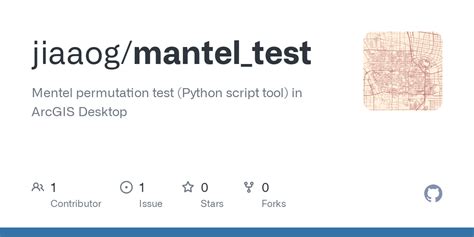 Github Jiaaogmanteltest Mentel Permutation Test Python Script