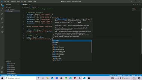 Membuat Program Perkenalan Dan Penghitungan Sederhana Dengan Python Youtube
