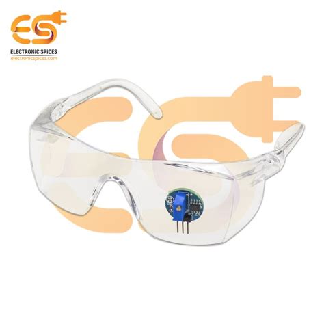 Infrared Eye Blink Sensor With Goggles