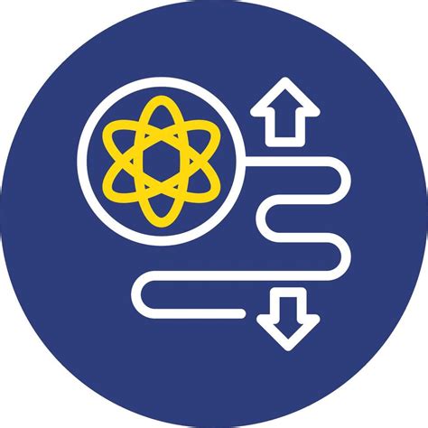 Quantum Entanglement Dual Line Circle Icon 39495581 Vector Art At Vecteezy