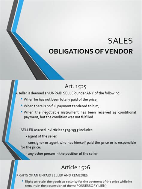obligations of vendor pdf pdf implied warranty business law