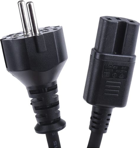 Rs Pro Rs Pro Iec C15 Socket To Type F German Plug Power Cord 2m 909 2171 Rs