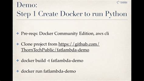 Running Aws Ecs Tasks In Fargate Fat Lambda Youtube