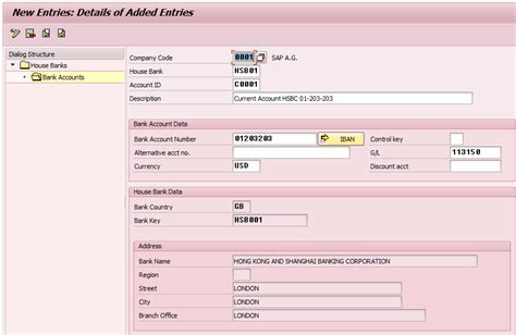 All About Sap How To Create House Bank In Sap