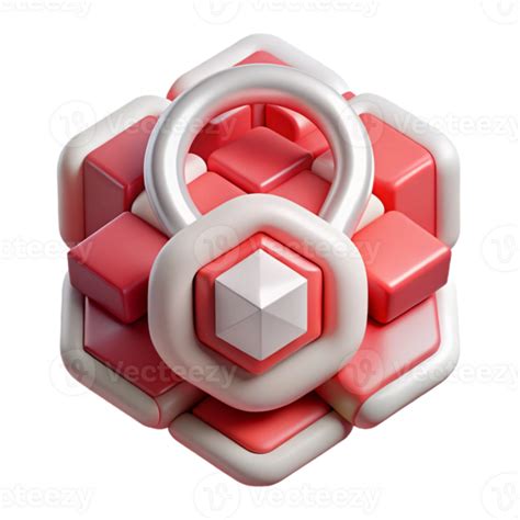 Dramatic Minimalist Geometric Data Encryption Pattern Blue Isolated Element High Quality