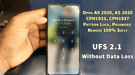Oppo A9 2020 CPH1937 Pattern Lock Password Remove Safely YouTube