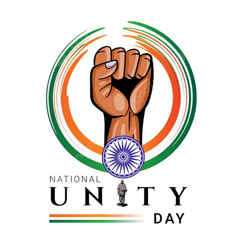 National Unity Day Of India Creative Banner With Indian Flag And Sardar
