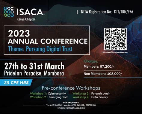 Isaca Digital Dr Fredrick Ouma Cia Cpak Cisa Cdpse Rmp Bcom