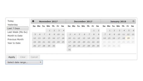 JQUERY UI DATERANGEPICKER JQUERY UI DATERANGEPICKER