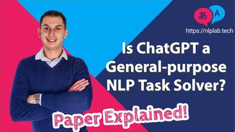 The Nlp Lab On Linkedin Chatgpt One Model For Any Nlp Task Paper