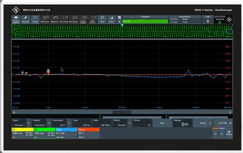 Rohde And Schwarz Mxo4 Scope Frequency Response Analyser Element14 Community