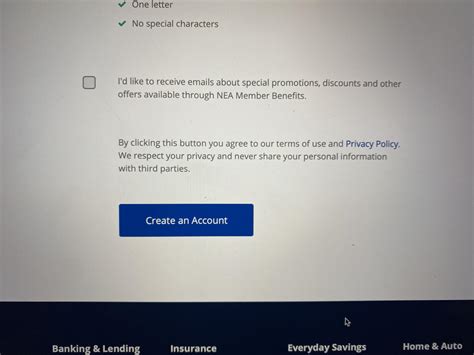 Cannot Click Create Account Without Opting In To Promotional Emails R Assholedesign