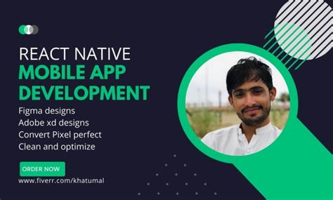 convert figma sketch xd into react native app by khatumal fiverr
