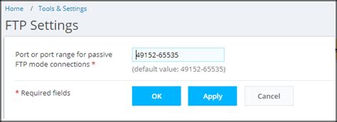 How To Configure A Passive Ftp Port Range In Plesk For Windows