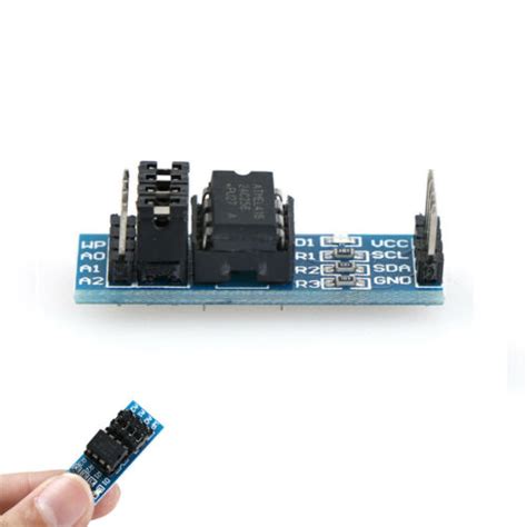 At24c256 Chip Sockets I2c Serial Eeprom Data Storage Memory Module