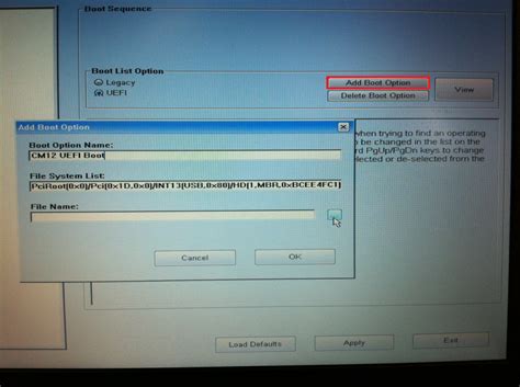 add boot option just another windows noob