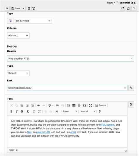 getting up to speed with typo3 cms 8 lts make a website hub