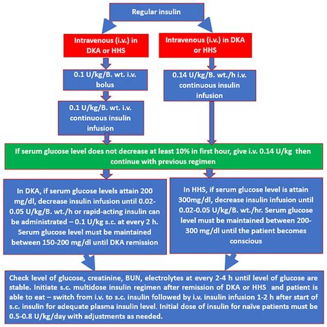 Insulin Regimens In Management Of DKA And HHS Download Scientific Diagram