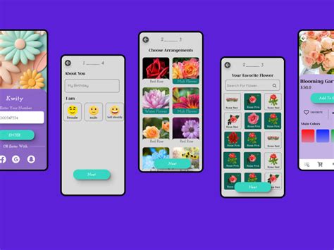 Mobile UI UX Design Upwork
