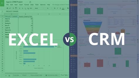 Excel Vs Crm What You Need To Know Flow Crm Hub Automation Zoho