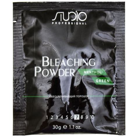 Порошок обесцвечивающий Kapous Studio Menthol Green (30 г) - IRMAG.RU