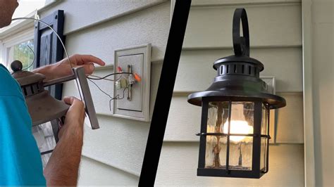 How To Deinstall And Reinstall A Porch Light Youtube