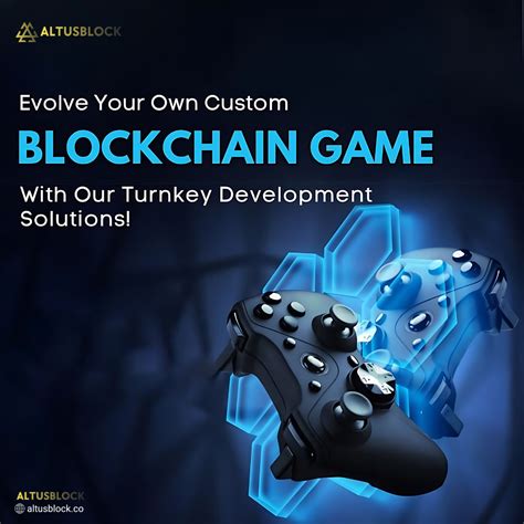Level Up Your Gaming With Custom Blockchain Development ️ Altus Block