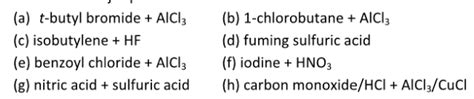 Solved Predict The Major Product Formed When Benzene Reacts