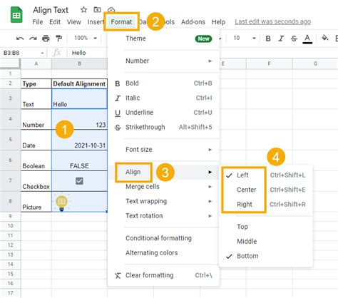 Ways To Align Text In Google Sheets Easy Illustrated Guide Ok Sheets