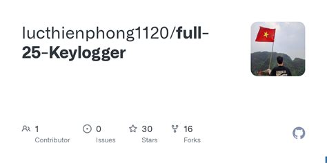 Full 25 Keylogger At Main · Lucthienphong1120full 25 Keylogger · Github