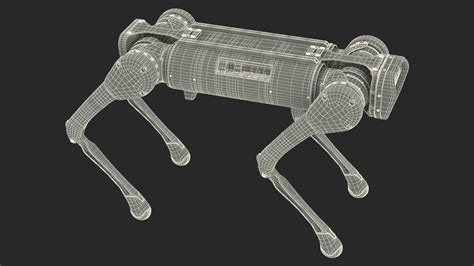 Robot Dog 3d Model 69 Gltf Obj Ma Max Upk Unitypackage C4d
