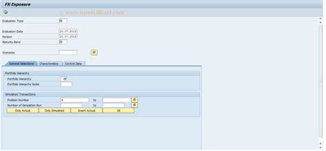 AISF SAP Tcode FX Exposure