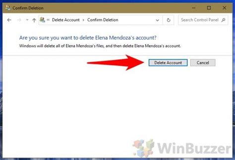 How To Delete A User Account In Windows Methods WinBuzzer