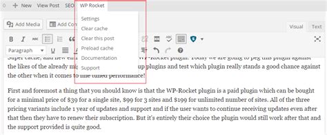 Wp Rocket Wordpress Caching Plugin Surprisingly Fast