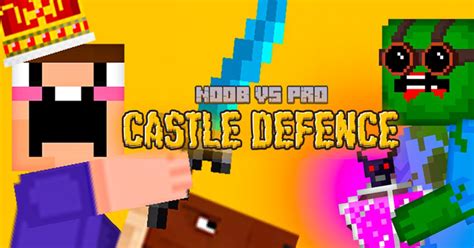 Noob Vs Pro Castle Defence Joaca L Gratis Pe Gombisro