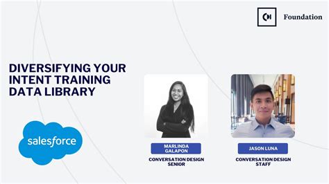 Salesforce Workshop Diversifying Your Intent Training Library Marlinda Galapon And Jason Luna