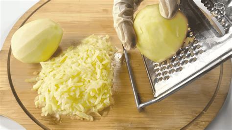 그냥 강판에 간 감자 10분 만에 만드는 레시피 Youtube