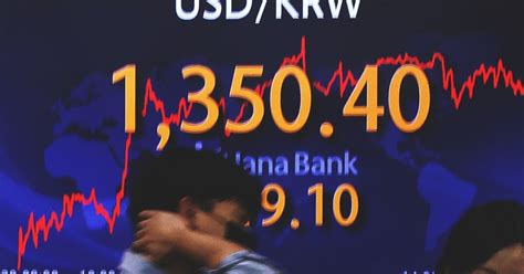 파월 발언 여파환율 13년 4개월 만에 1350원 돌파