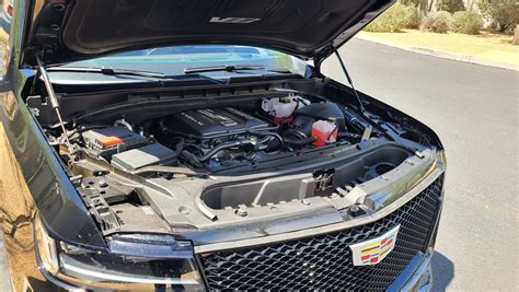 Review Cadillac Escalade V Is A Super Charged Super Cruise Super Ute