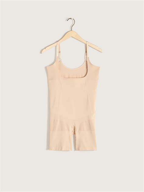 Open Bust Oncore Mid Thigh Bodysuit Spanx Penningtons