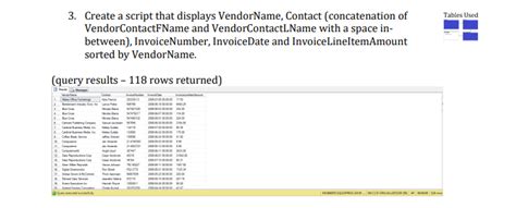 solved in sql using a company accounts payable ap