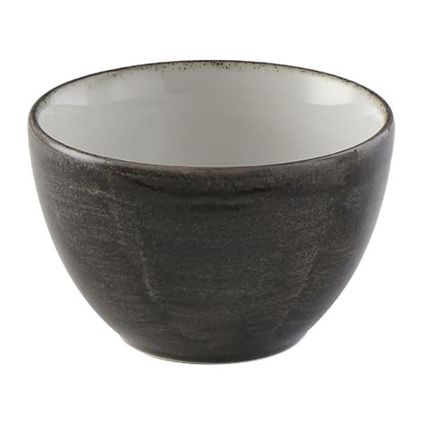 Churchill Stonecast Patina Profile Sugar Bowl Iron Black 227ml Pack Of