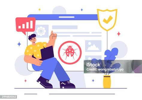 Software Testing Vector Illustration Featuring Application Engineering