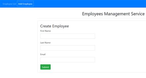 GitHub NidhalBougatf Employee Management Application Employee Management Demo Application