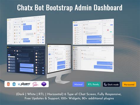 amazing rtl style dark version bootstrap 5 dashboard by chat bot