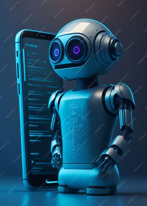 Premium Ai Image Chat Gpt Robot Background
