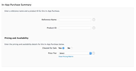 Ios Tutorial Set Up In Itunesconnect