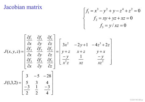 数值方法笔记3：线性和非线性方程组求解高斯消去法可以求解非线性方程组 Csdn博客