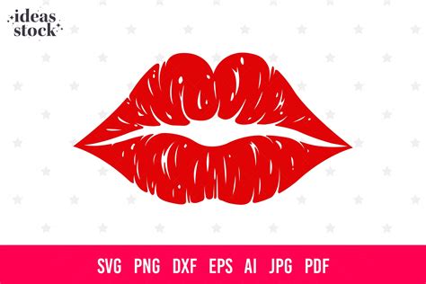 Red Lips Kiss Png