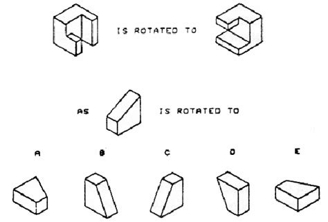 Purdue Spatial Visualization Test Rotations Psvt R Example Problem Download Scientific